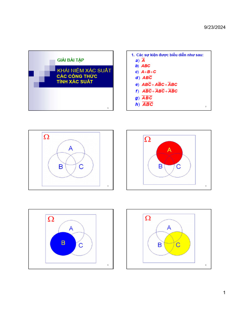 Giải BT C1 và C2 - KNXS - CTTXS - X6 | PDF