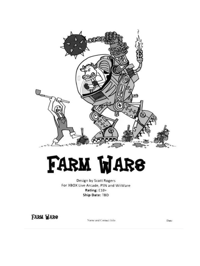 GDD - The Ten-Pager Sample | PDF