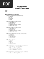 Physics Grade 10 Student Textbook | PDF | Public Sphere | Writing
