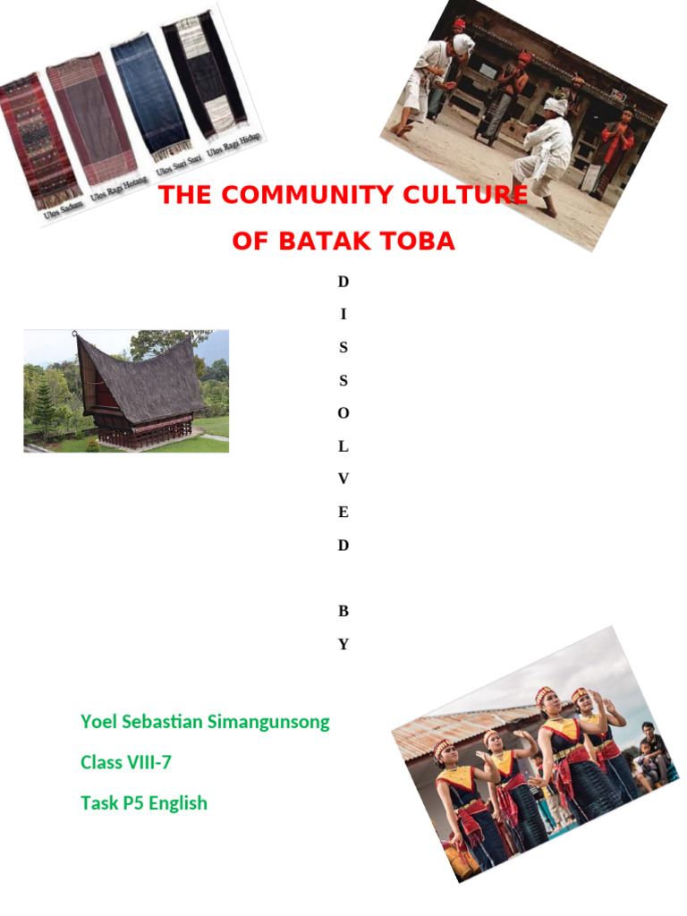 Toba Batak Culture and Ulos Traditions | PDF | Softlines (Retail ...