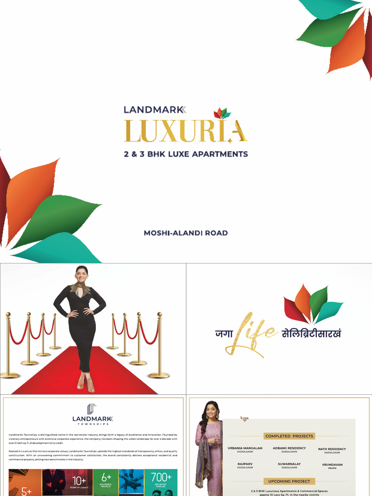 Sales Brochure Landmarkk Luxuria | PDF