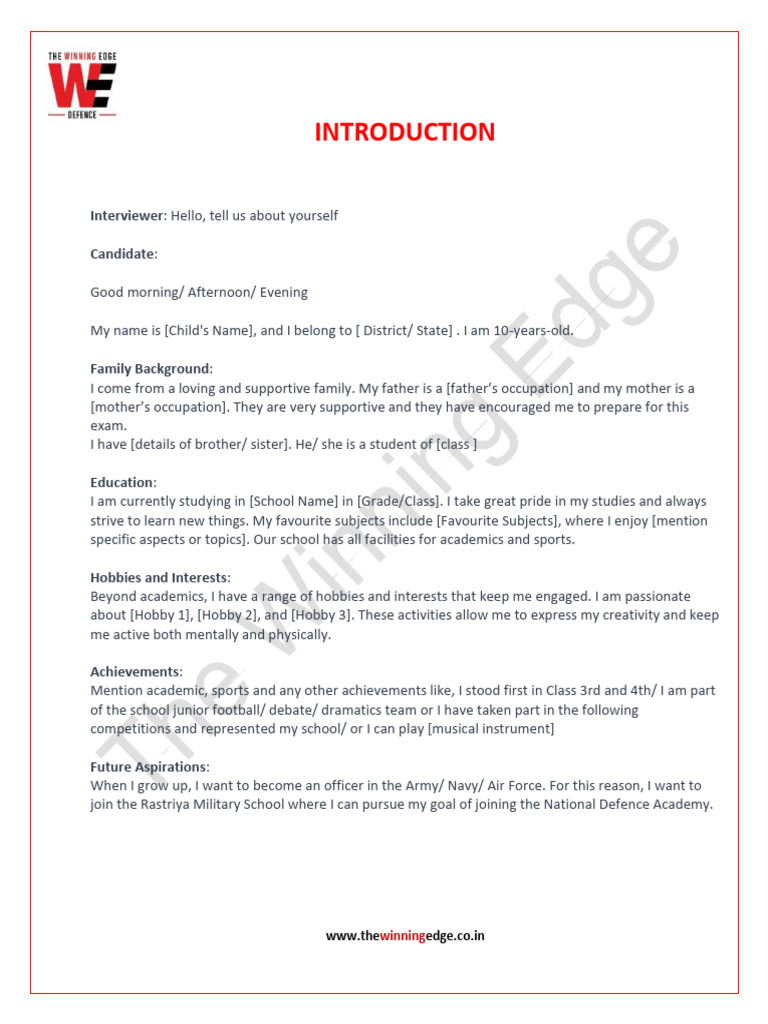 INTRODUCTION | PDF | Sports & Recreation | Language Arts & Discipline