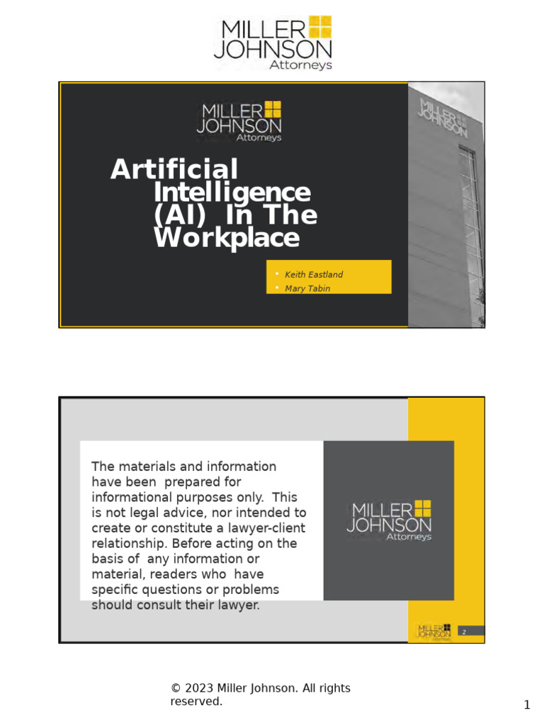 Ai In Work Place Pdf Artificial Intelligence Intelligence Ai