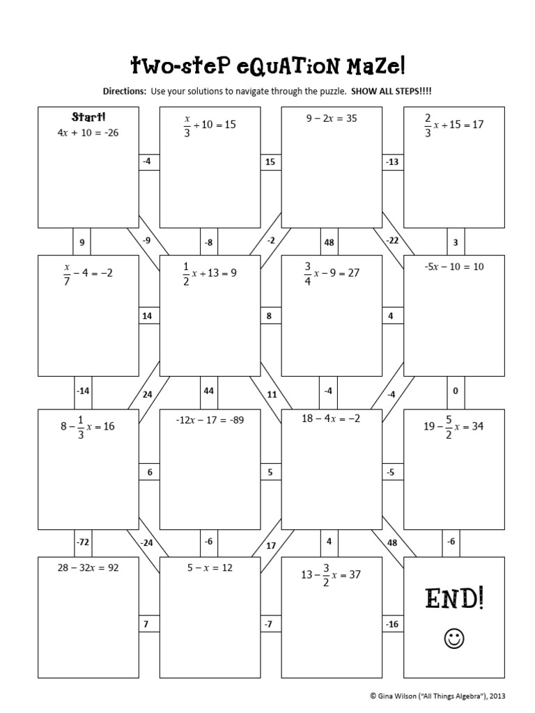 8b - 2-Step Practice Maze | PDF