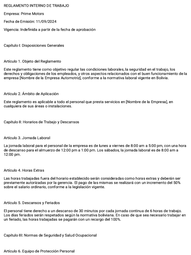 Regla Mentos | PDF | Derecho laboral | Business