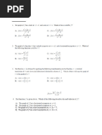 AP Precalc 2.5 | PDF | Exponential Function | Function (Mathematics)