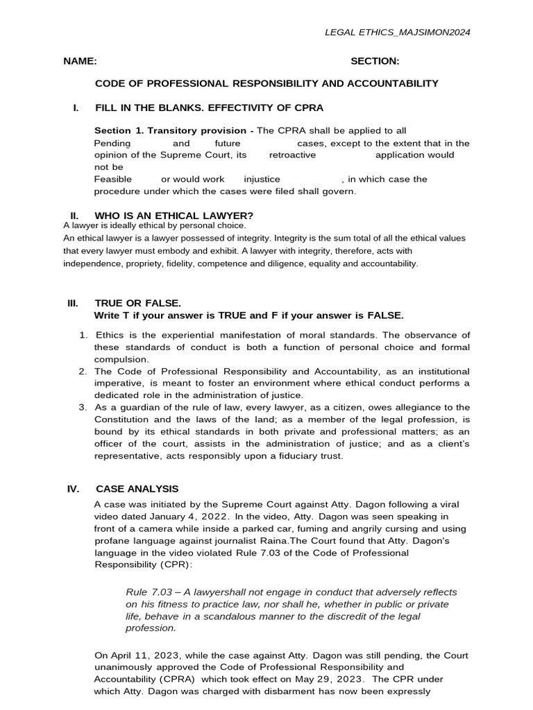 Legal Ethics Retroactive | PDF | Ex Post Facto Law | Justice