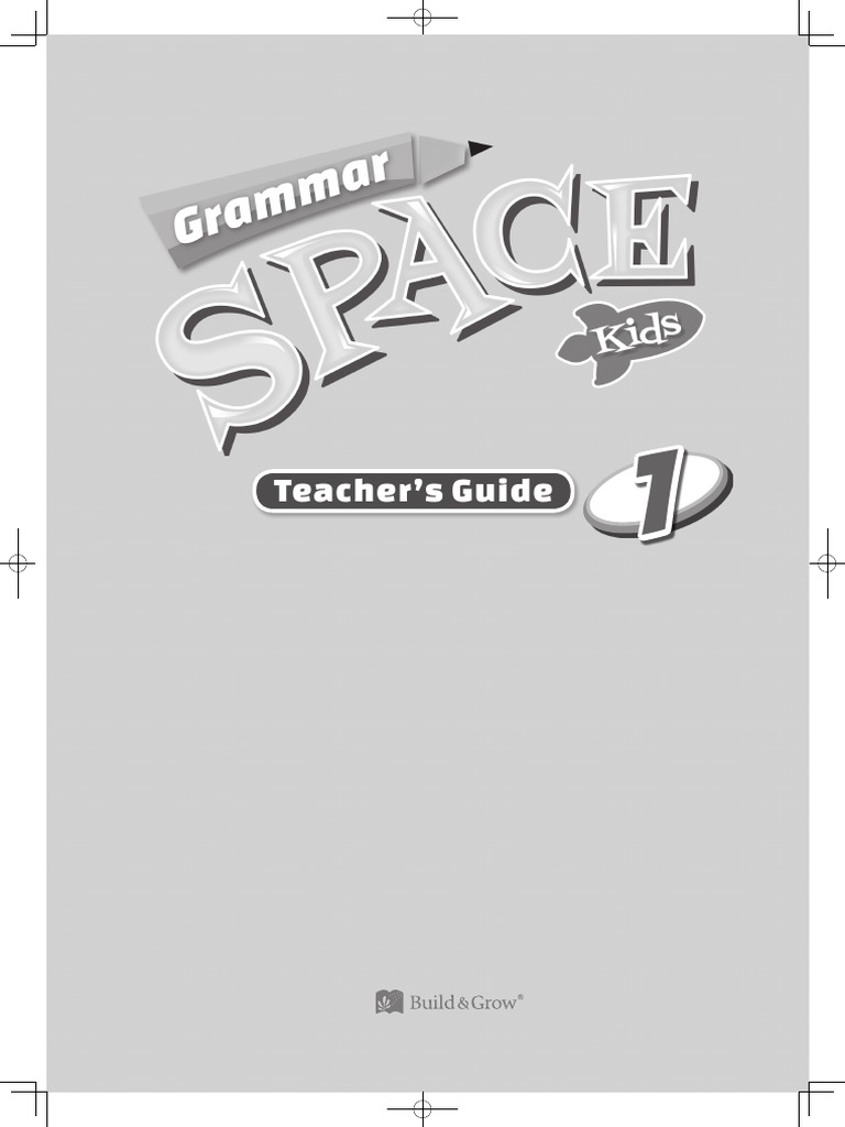 Grammar Space Kids1 TG | PDF | Grammatical Number | Plural