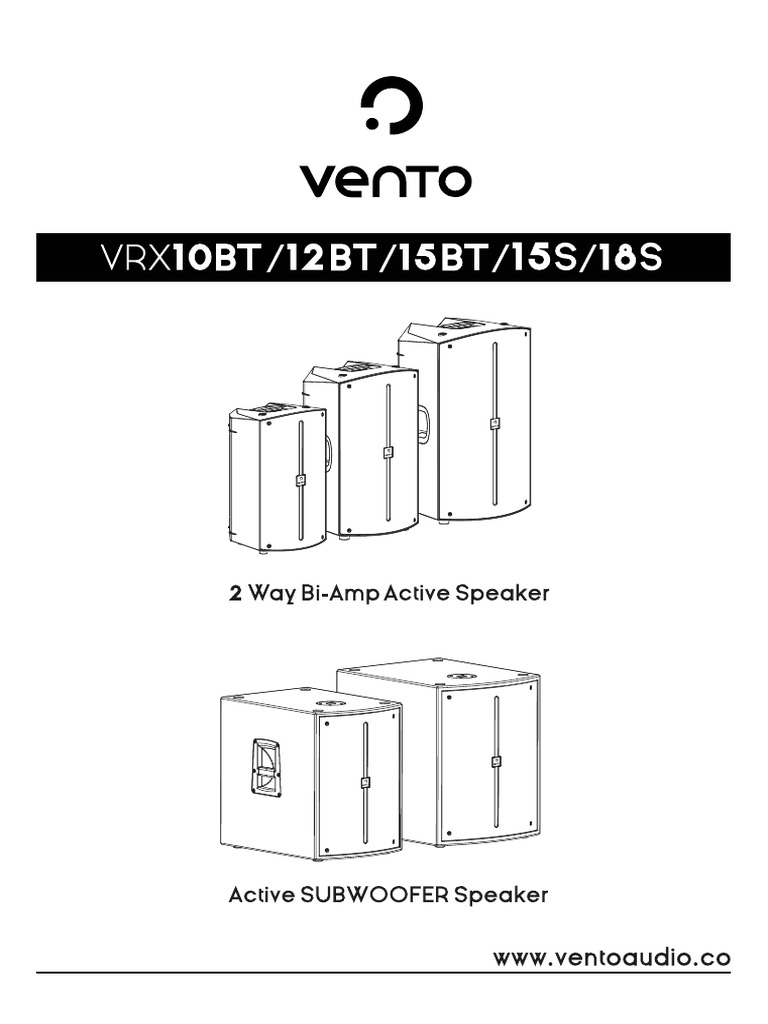 Manual VRX SERIES CV Compressed | PDF