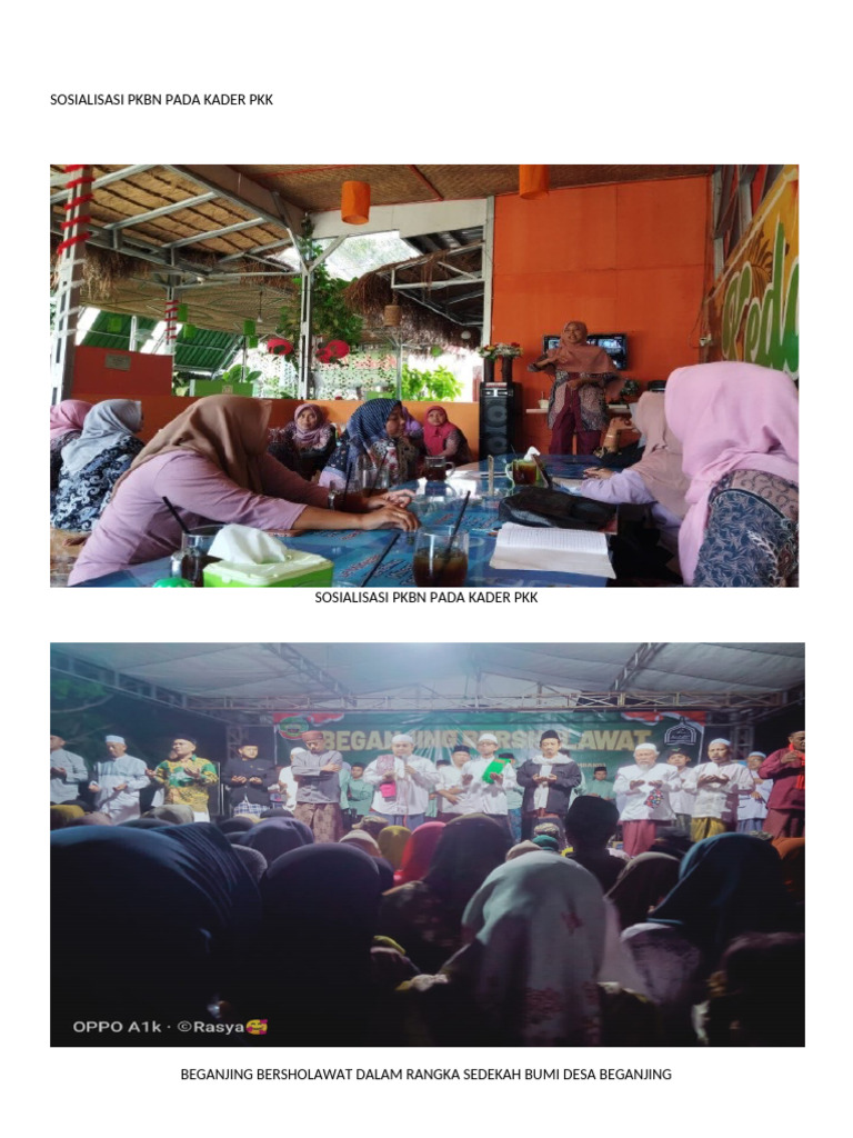 Sosialisasi PKBN Pada Kader PKK | PDF
