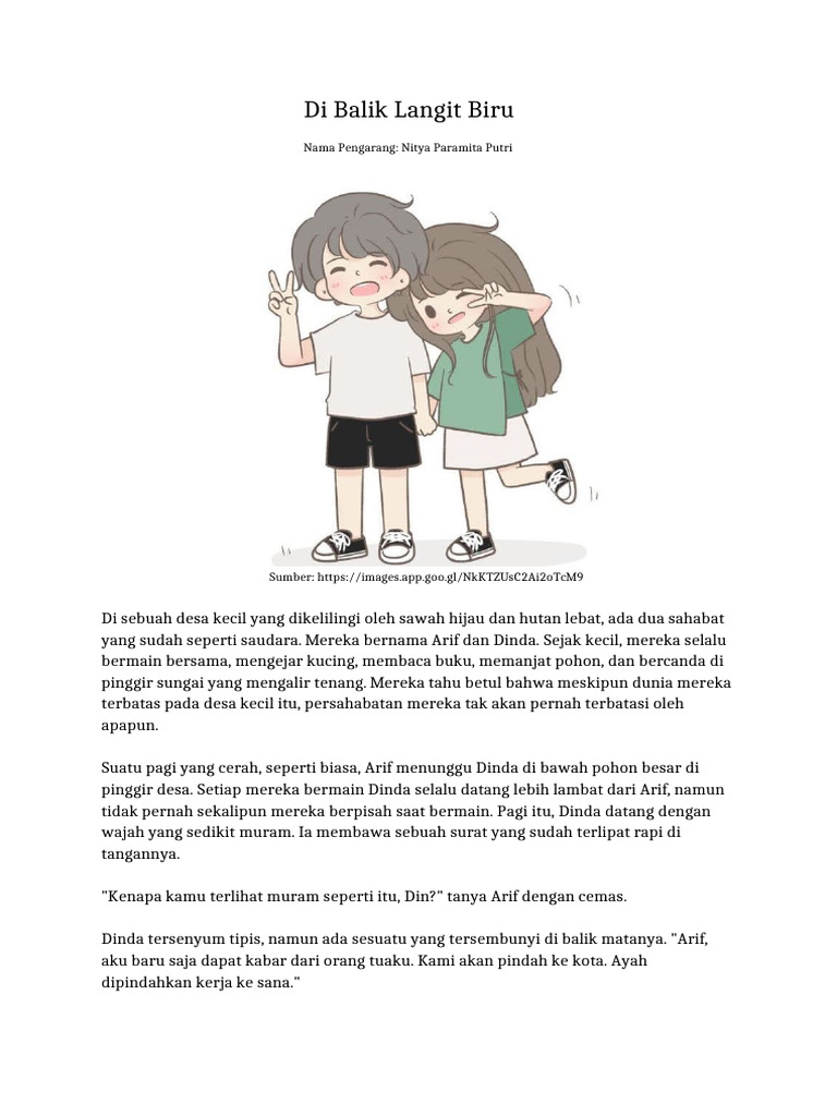 Cerpen Nitya Paramita X9 | PDF | Fiksi Misteri, Thriller, & Kejahatan | Puisi