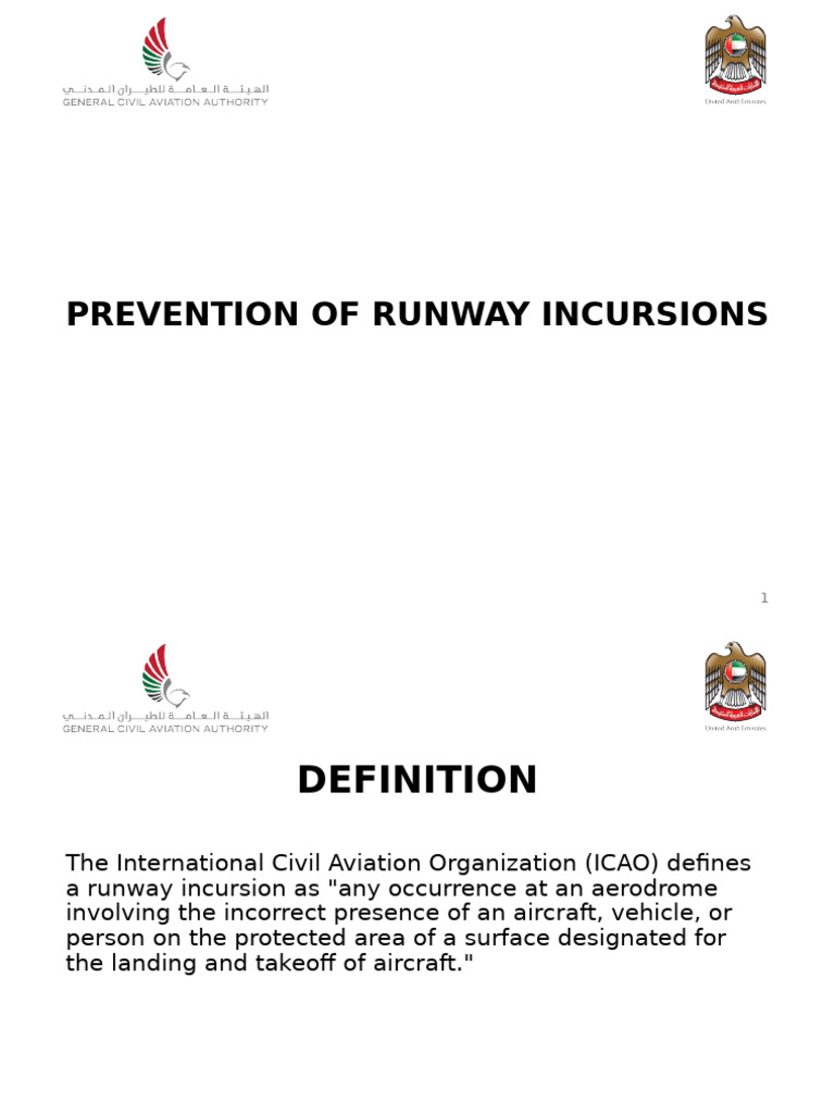 03 - Prevention of Runway Incursion | PDF | Air Traffic Control | Transport