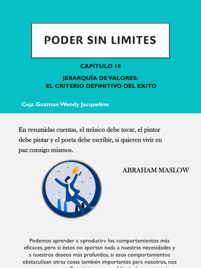 Poder Sin Limites Cap18 | PDF | Amor | Conceptos psicologicos