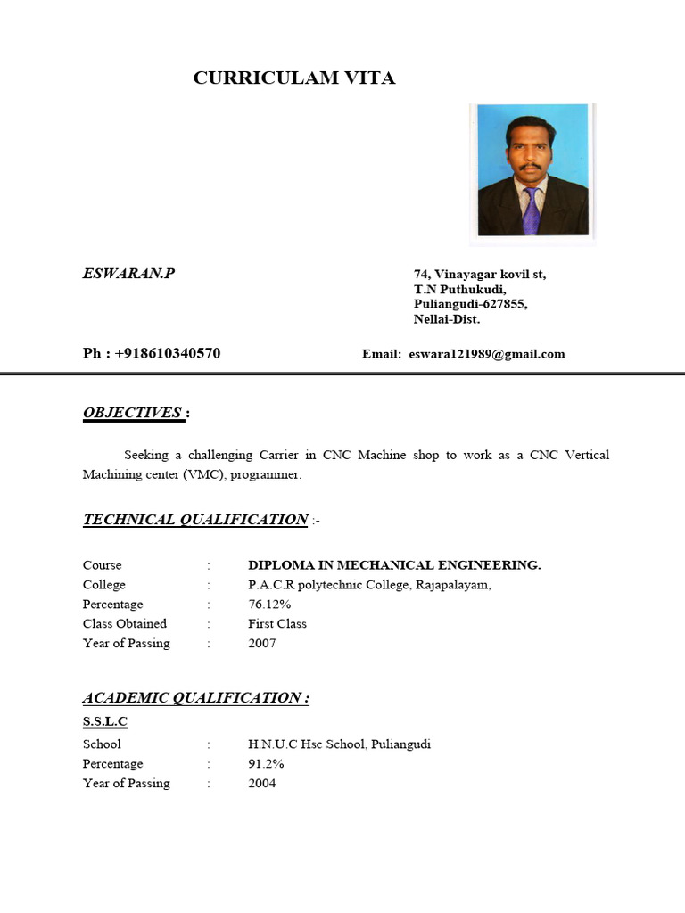 Naukri Eswaran (15y 0m) | PDF | Engineering