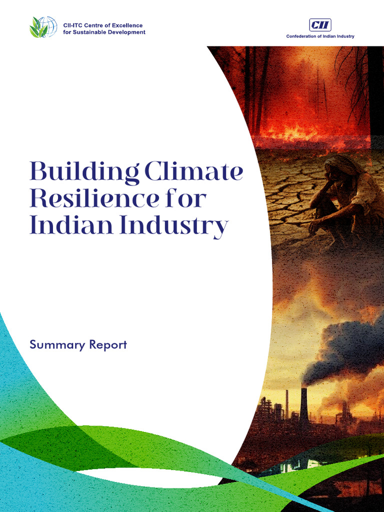 Building Climate Resilience of The Indian Industry Summary Report Duble ...