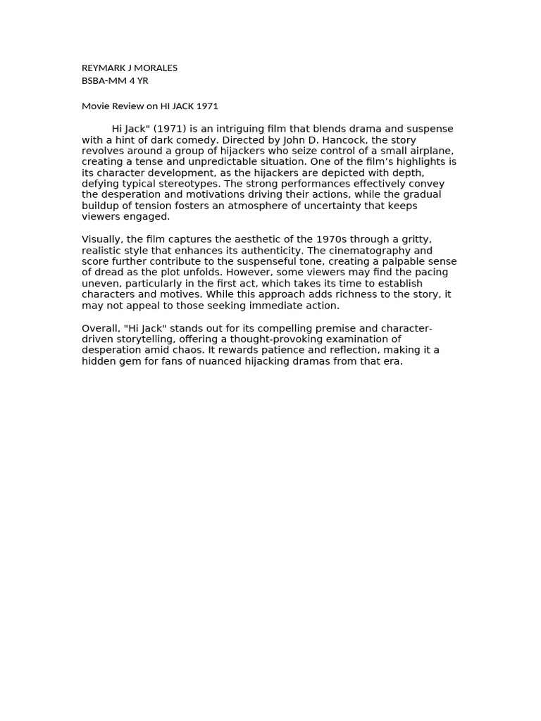 Reymark J Morales - Docx MRV | PDF