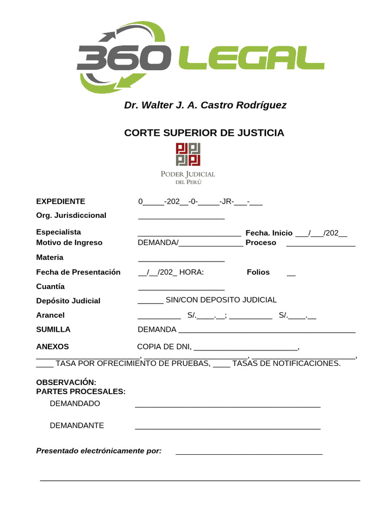 DATOS DE EXP #Modelo 02 | PDF