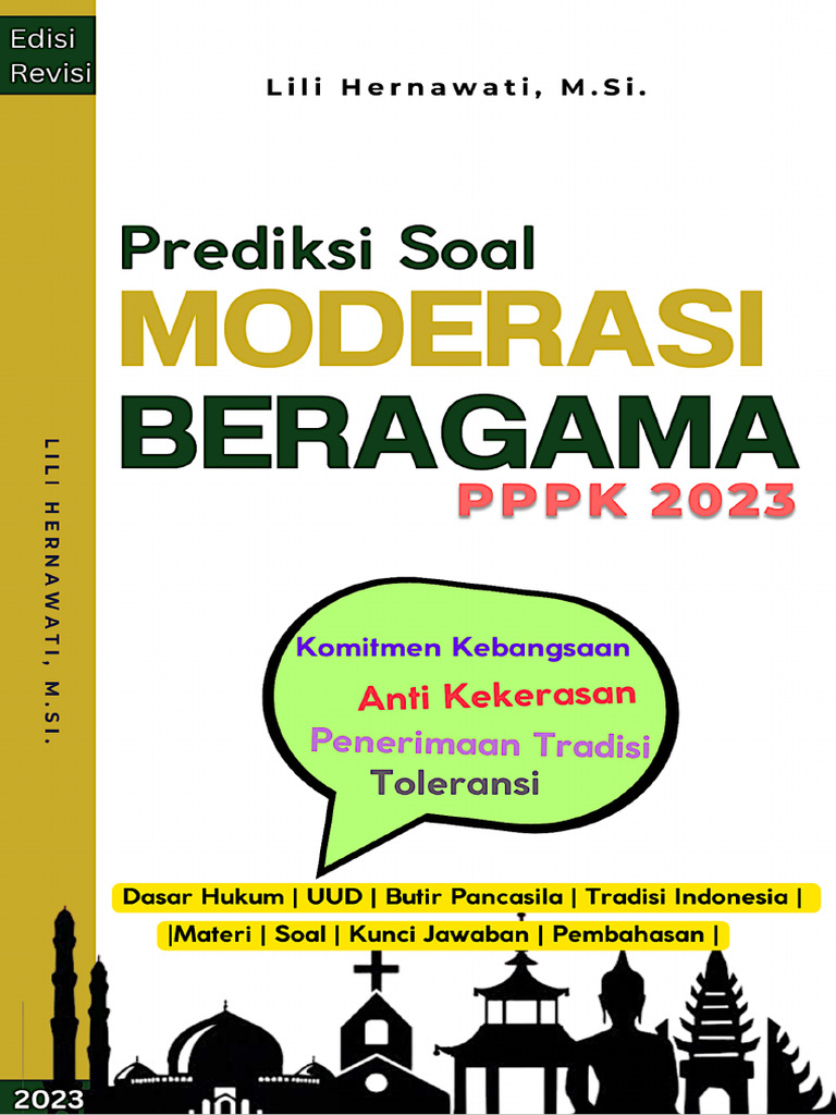 Buku Pppk-Moderasi Beragama (Edisi Revisi) 2023 | PDF