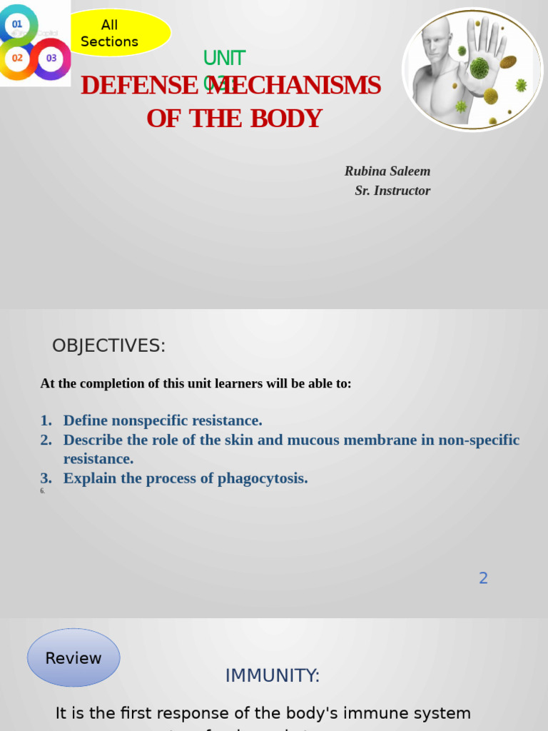 Body's Defense Mechanisms Explained | PDF | Immune System | Innate ...