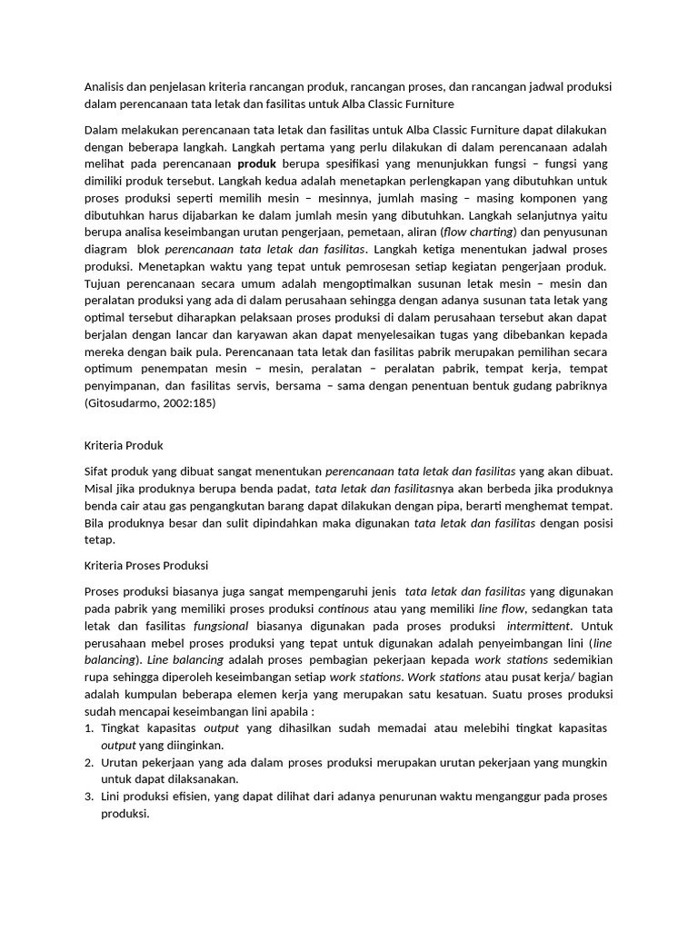 Manajemen Operasi Jasa | PDF