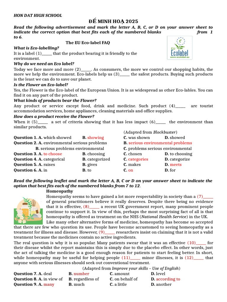 Hon Dat - de Minh Hoa Tot Nghiep 2025 | PDF | Artificial Intelligence ...