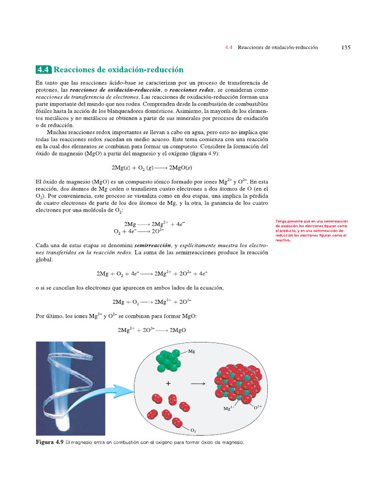 1-Reacciones Oxidacion Reducción (REDOX) | PDF