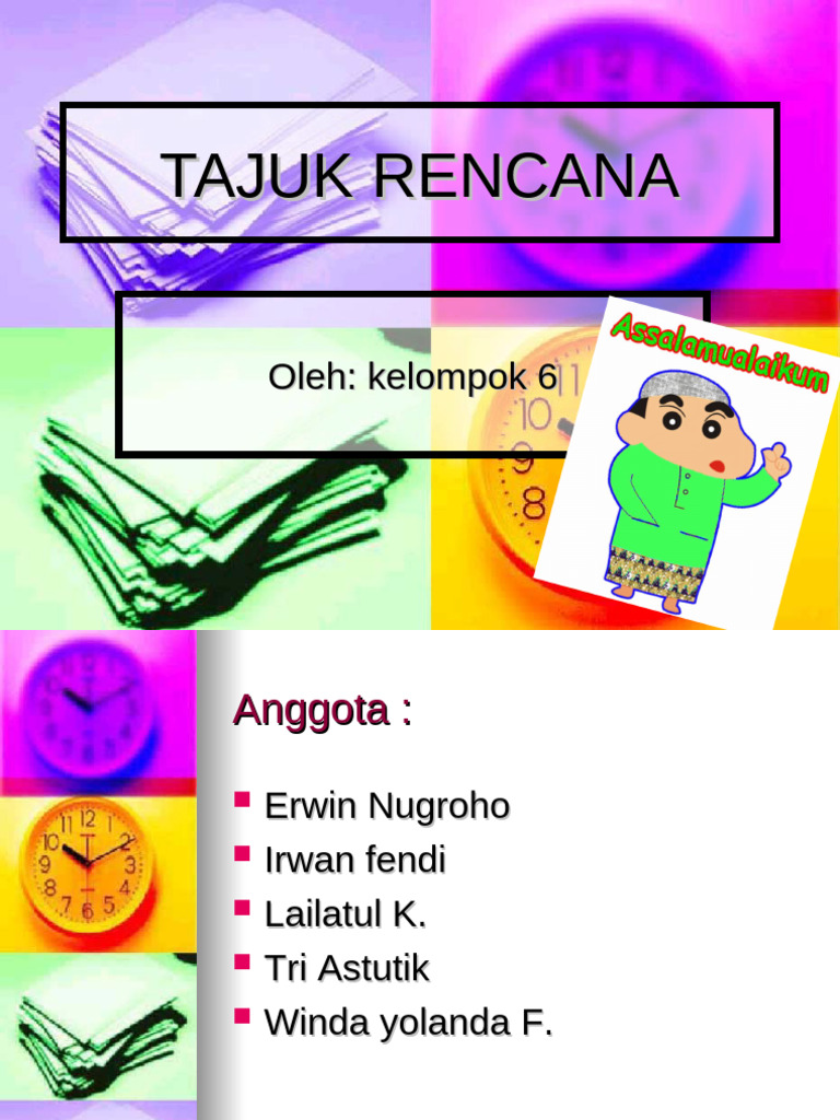 Tajuk Rencana | PDF | Politik
