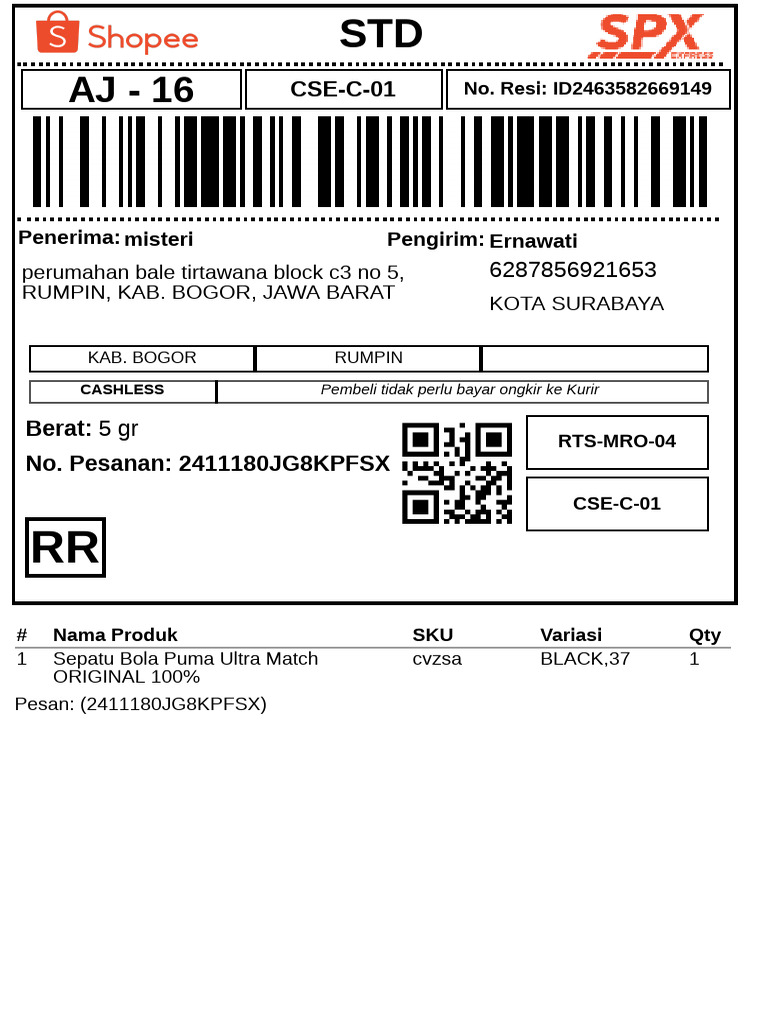 Get Return Label | PDF