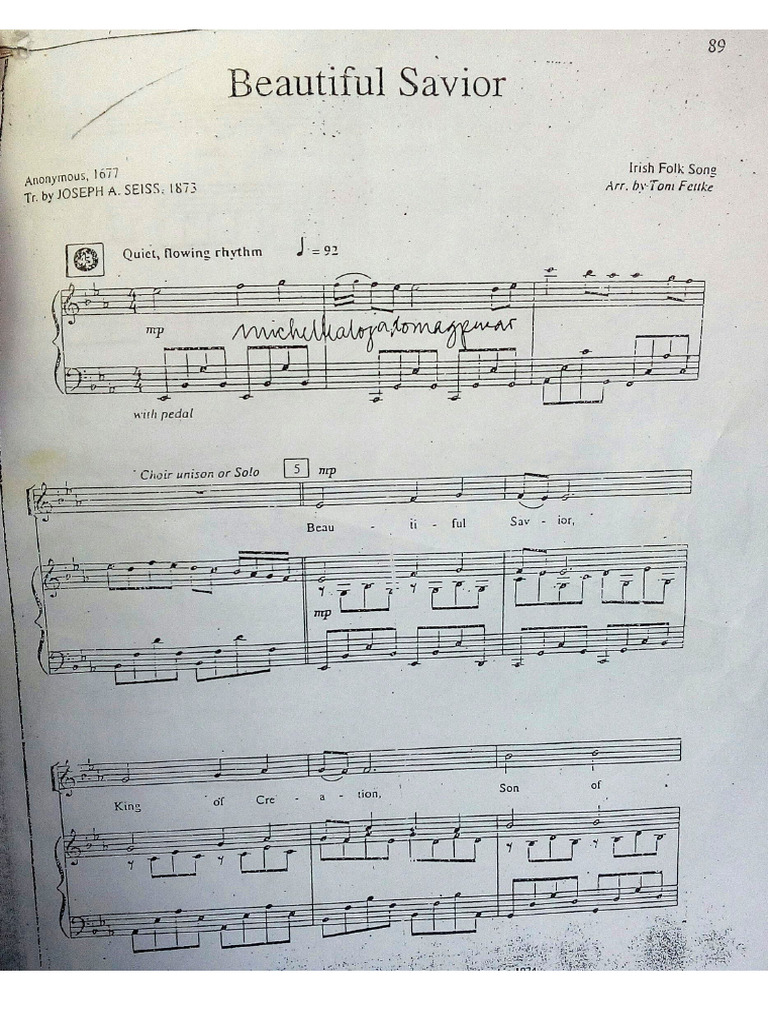 Beautiful Savior | PDF