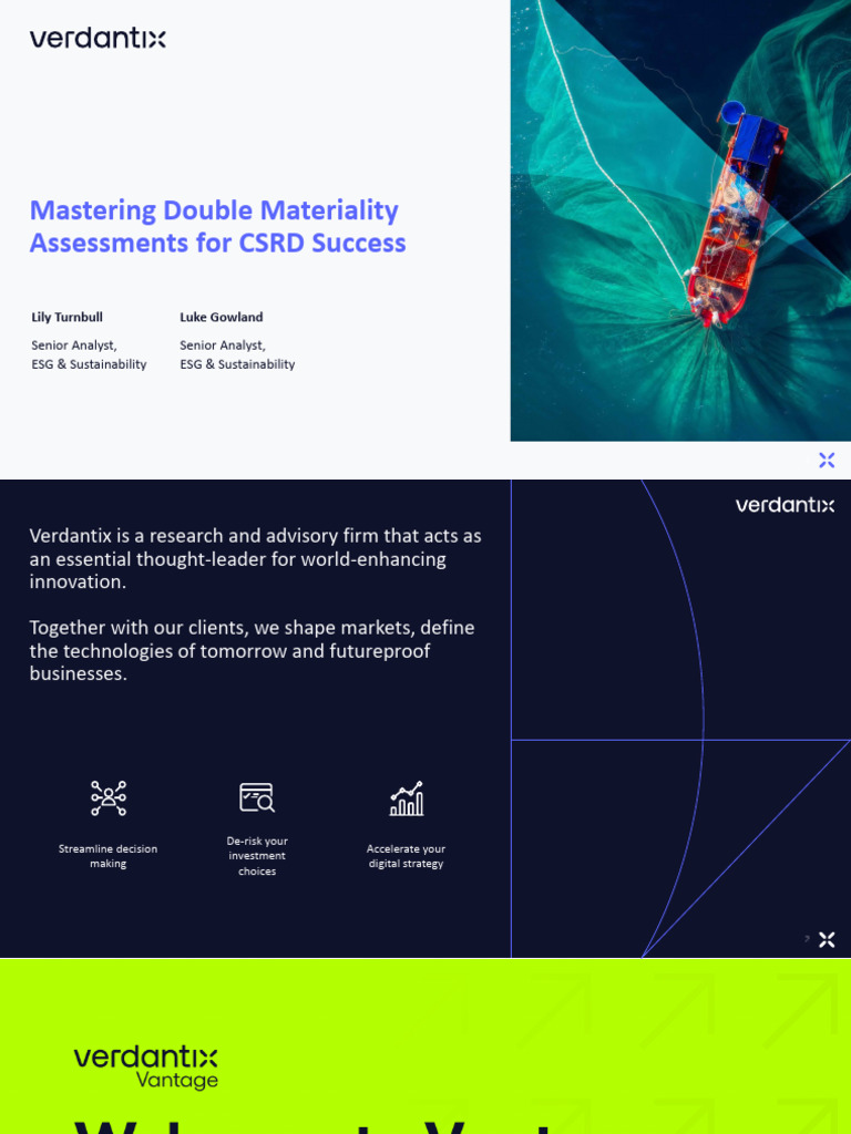 Double Materiality for CSRD Compliance | PDF | Sustainability | Risk