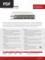 FortiGate 500E Datasheet | PDF | Security | Computer Security