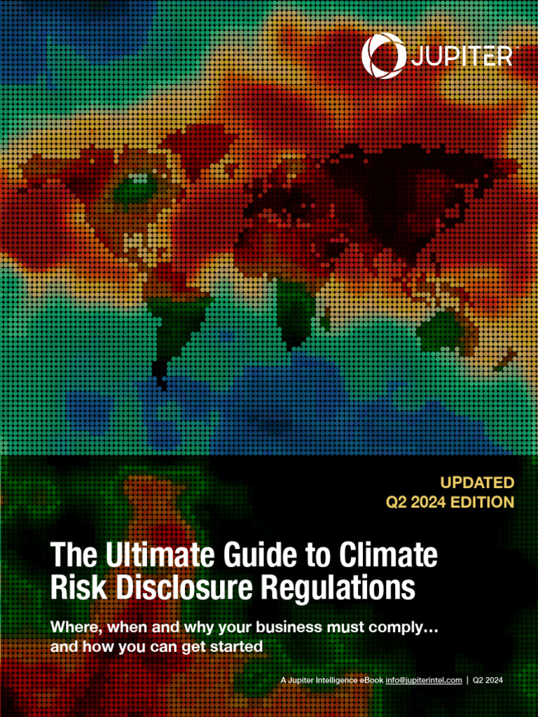 Jupiter Ebook The Ultimate Guide To Climate Risk Disclosure Regulation ...