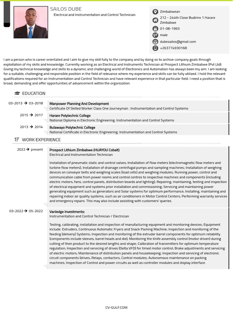 Gulf CV | PDF | Instrumentation | Optical Fiber