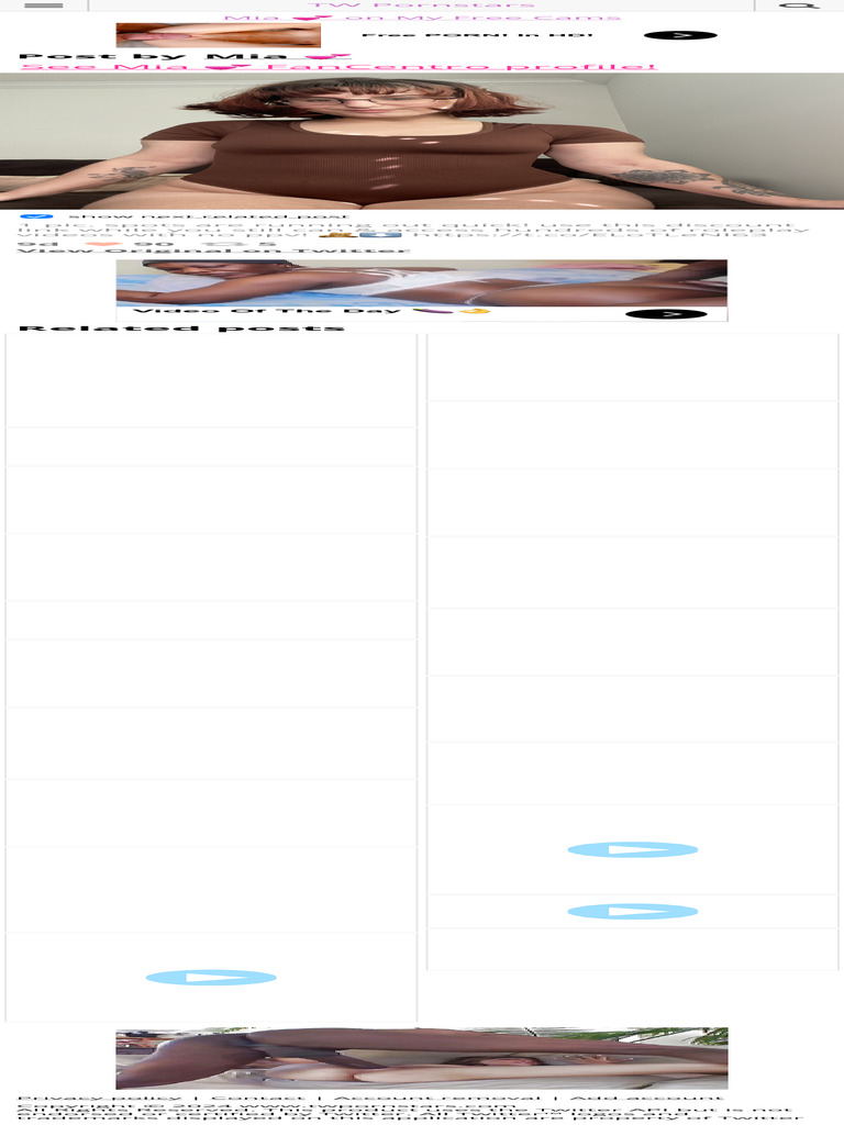 TW Pornstars - 1 Pic. Mia ?. Twitter. Spots Are Running Out Quick! Use This Discount Link While ...