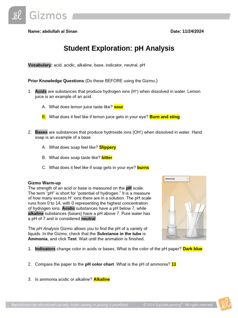 PHAnalysisSE Done (1) | PDF | Ph | Acid