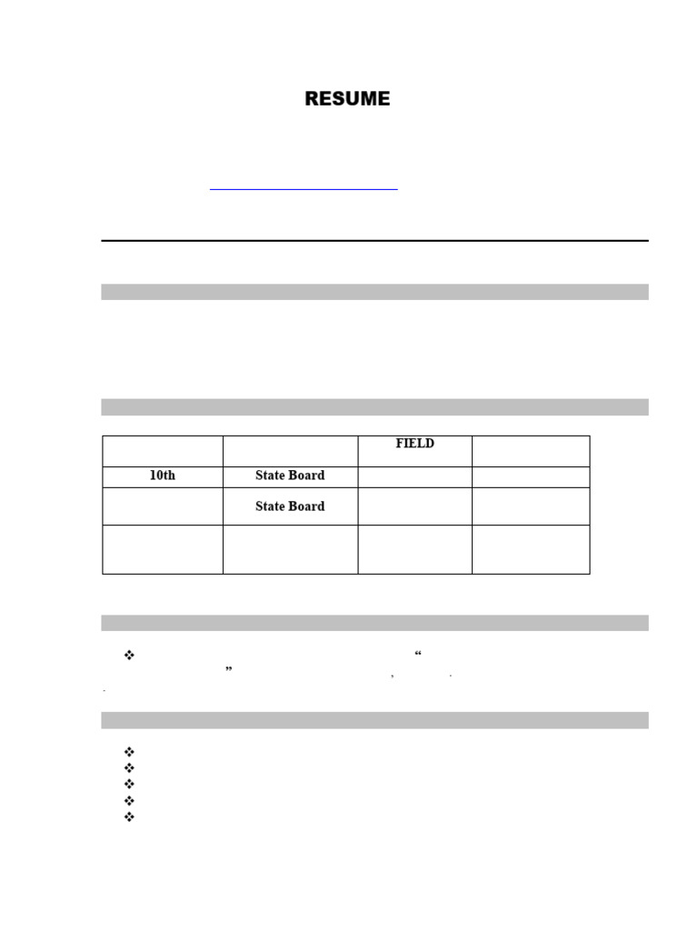 Saurabh Resume Pdf