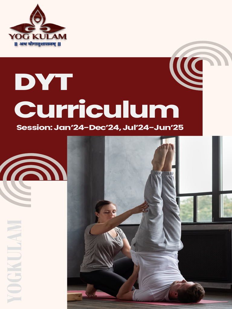 Dyt Yogkulam Curriculum | PDF | Yoga | Asana