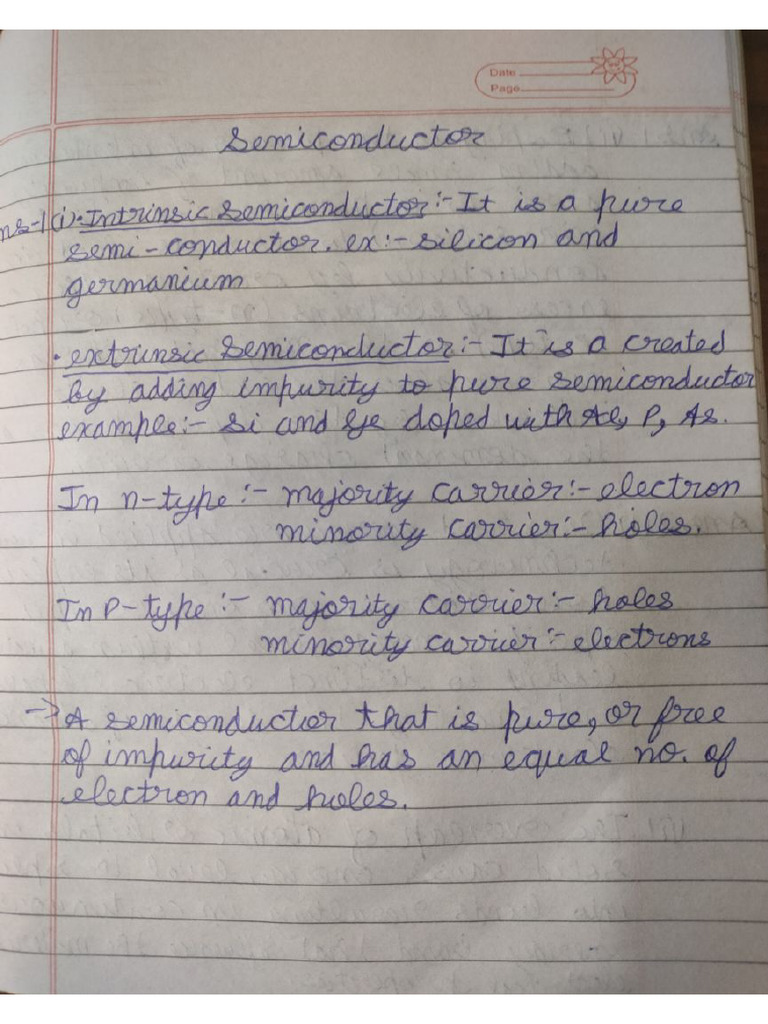 Semiconductor and Opto Electric Device | PDF