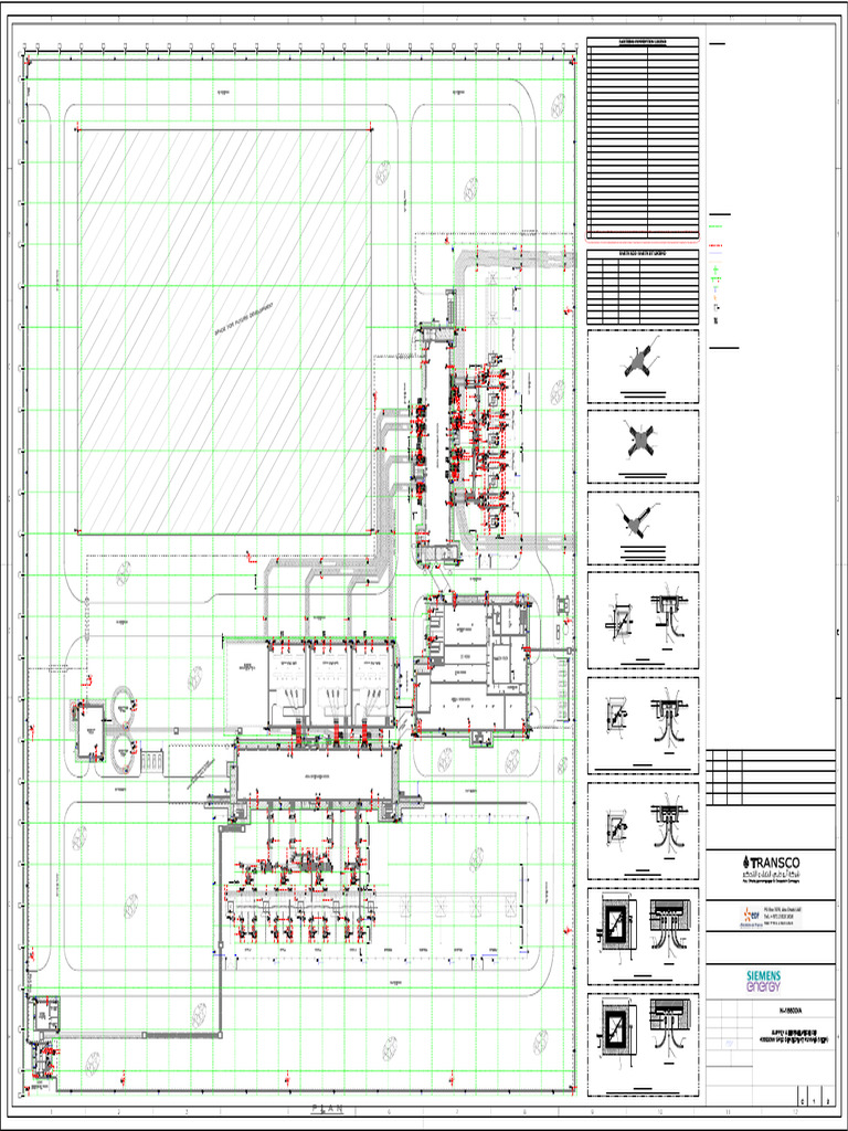 Notes:: Earthing System - Main Grid Layout 1:450 | PDF | Electrical ...