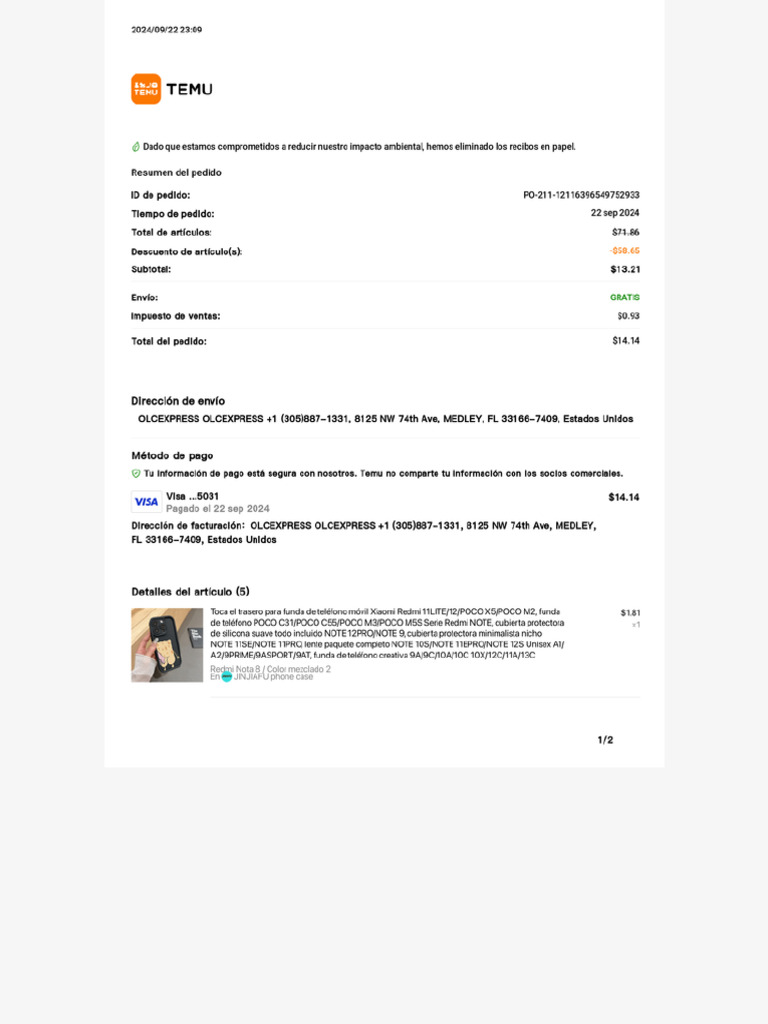 Temu Web Document | PDF