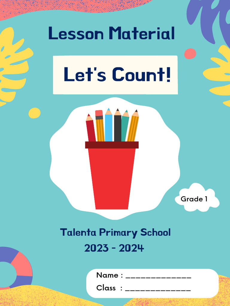 G1 - Lesson Material - Let-S Count | PDF | Pencil | Language Families