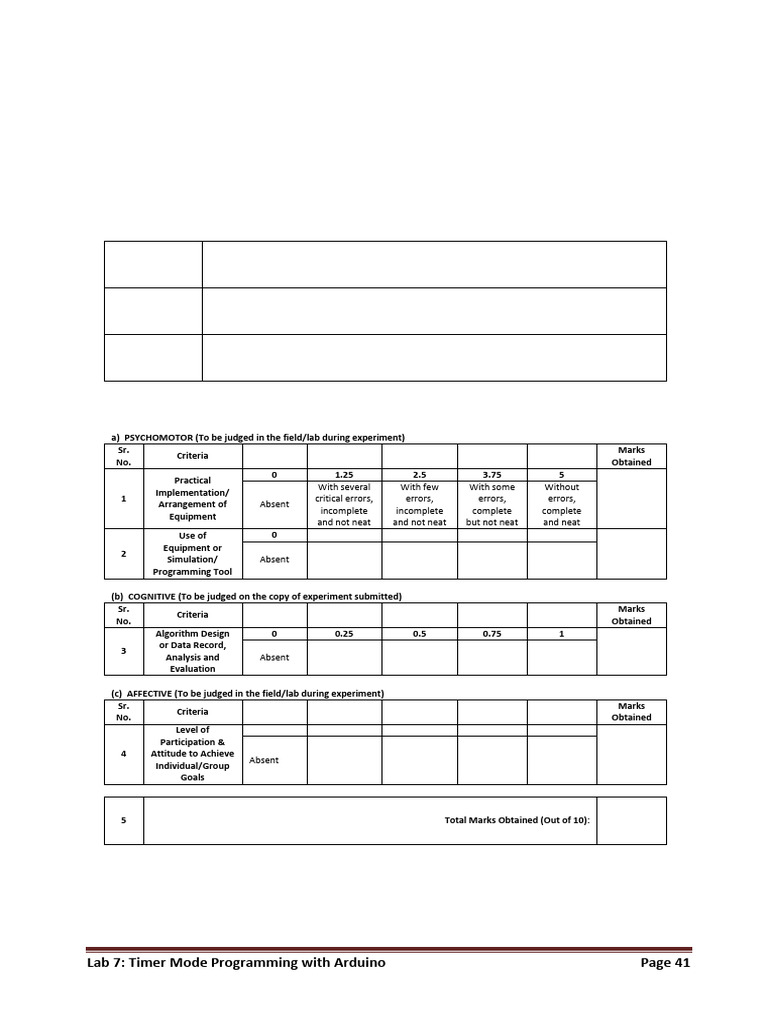 Lab07 MpMC | PDF | Microcontroller | Timer
