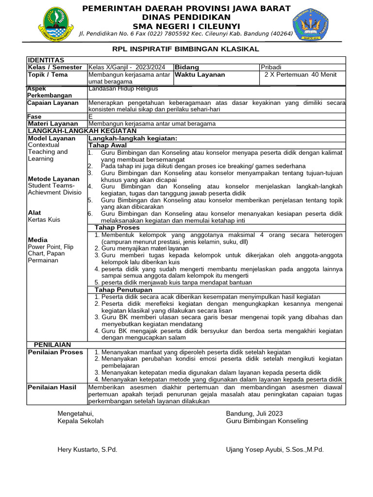 F. RPL Merdeka Kelas X | PDF