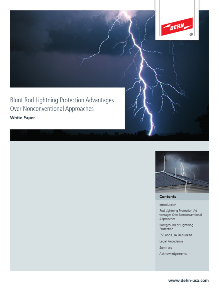 Wp043-Usa Blunt Rods Screen | PDF | Lightning | Electrical Phenomena
