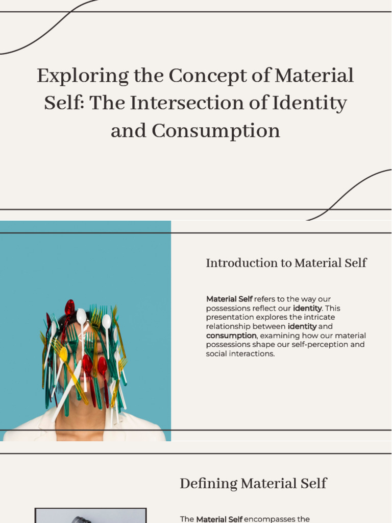 Slidesgo Exploring The Concept of Material Self The Intersection of ...