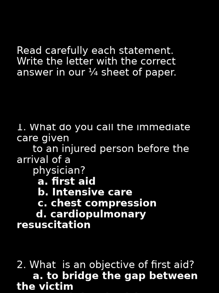 Review Test | PDF