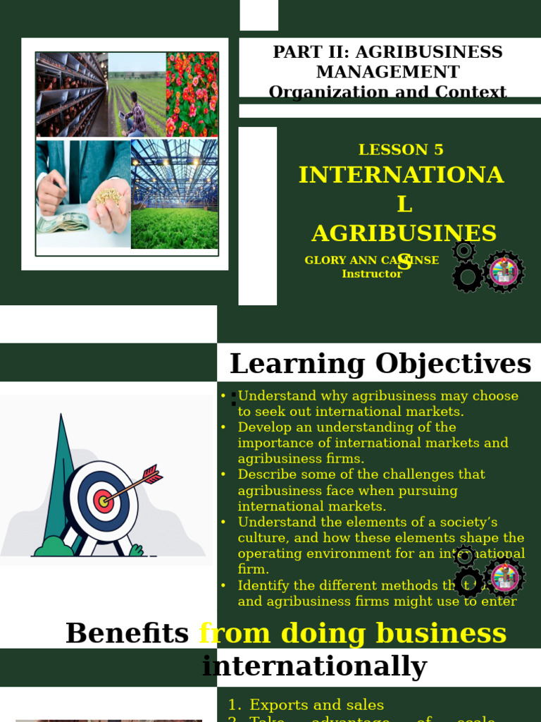 Abm Lesson 5 | PDF | World Trade Organization | General Agreement On ...