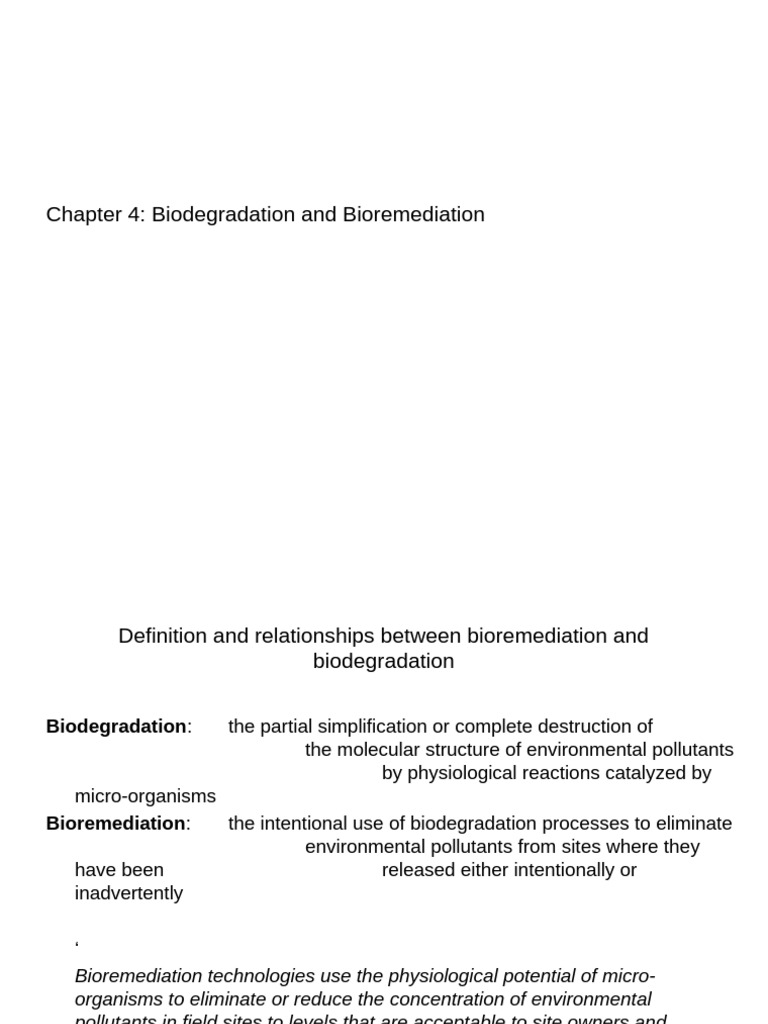 Biodegradation and Bioremediation (2014) | PDF | Biodegradation | Enzyme