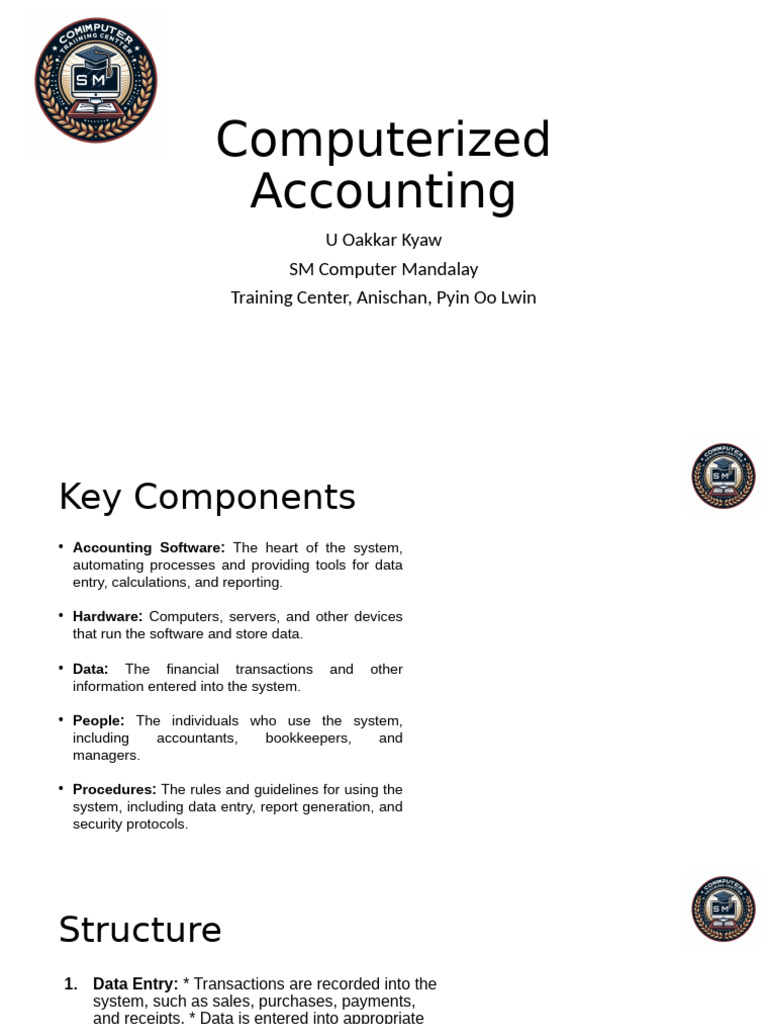 Computerized Accounting | PDF