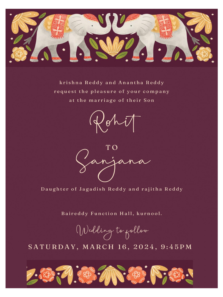 Rohit & Sanjana Mar 16 PDF | PDF